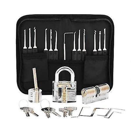 Lock Picking Kit, 26-piece Lock Picking Kit, Practice Tools With 4 ...