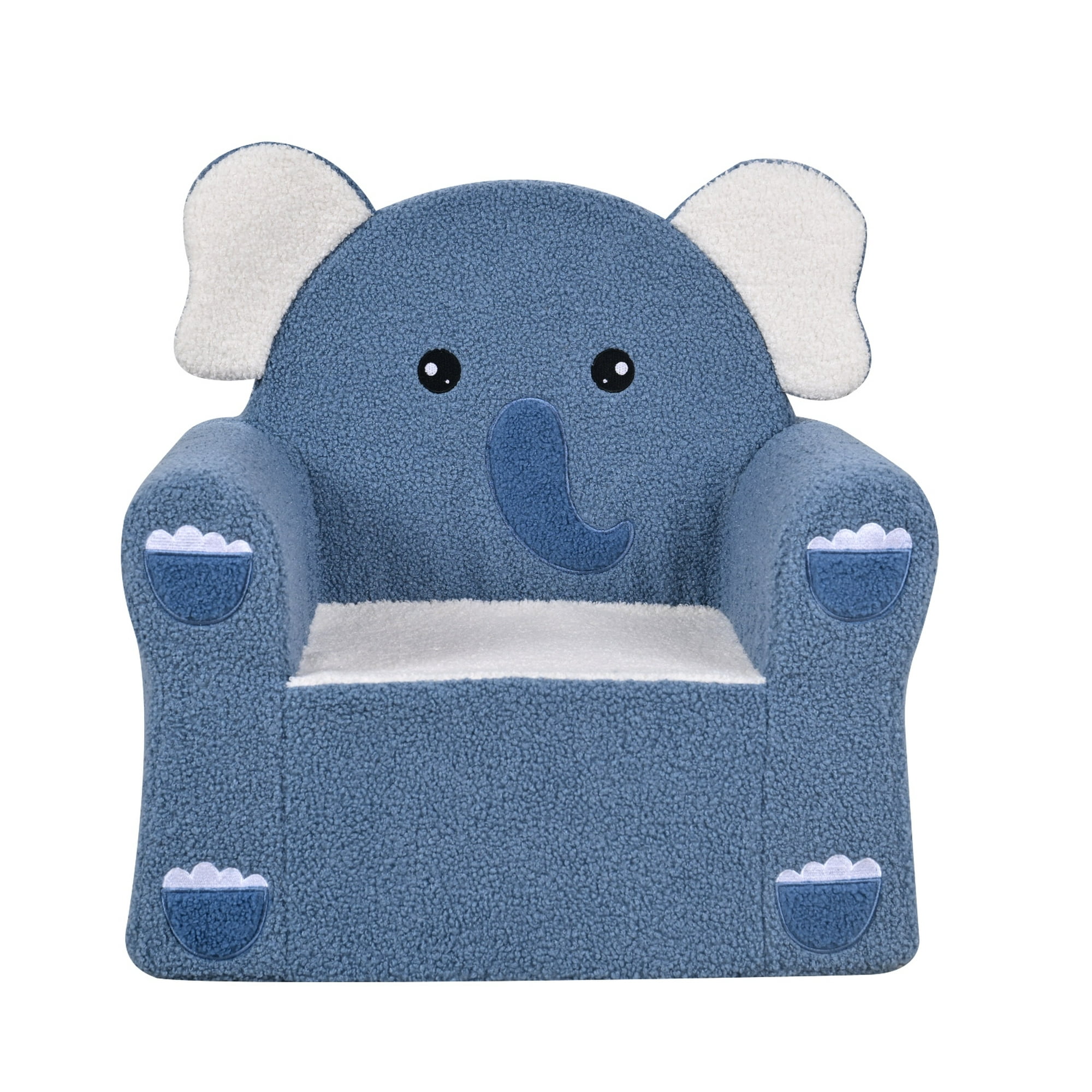 Click here for Little Loungers Kids Plush Chair - Elephant prices
