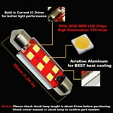 Alla Lighting 800 Lumens 6411 6418 LED Bulbs Extremely Super Bright ...