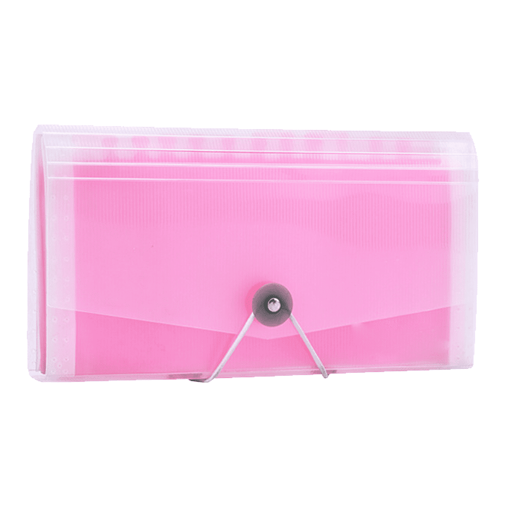 Simple Multi-Pocket Expanding Accordion File, Clear , Expandable ...