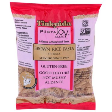 Tinkyada Whole Grain Brown Rice Pasta Grand Shell, 8 Oz - Walmart.com