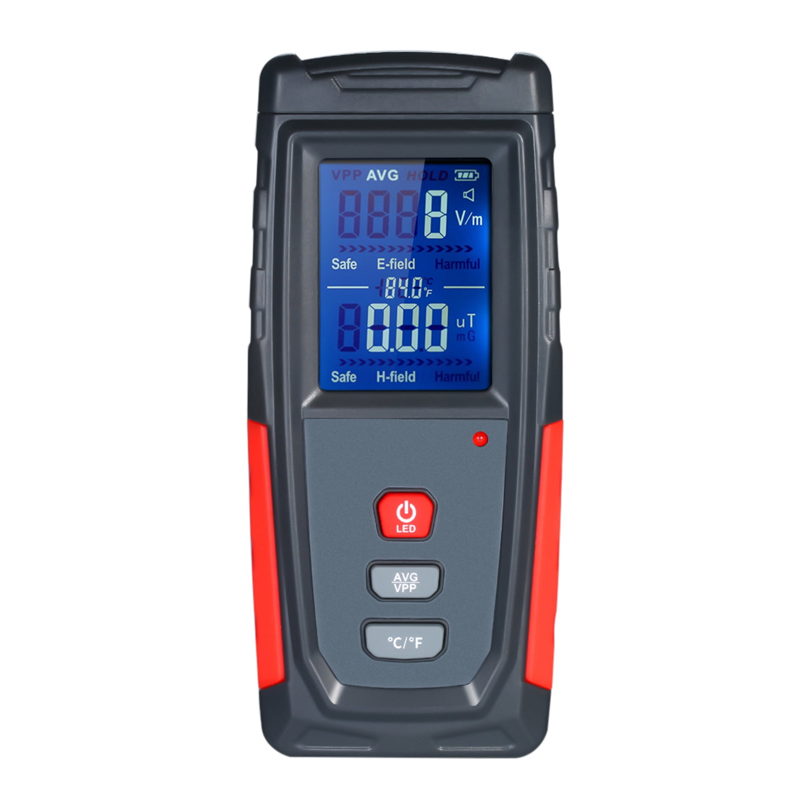 High Precision Handheld Mini Digital LCD EMF Tester Electromagnetic ...