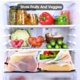 ZHUYING 18 Pack Reusable Produce Mesh Bags for Grocery Shopping,Fruits ...