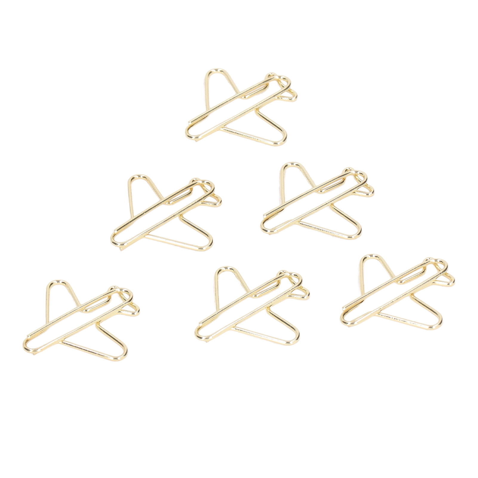 Clips de papel dorados, 100 unidades, clips de papel pequeños ...