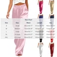 Blmnix Satin Pajama Womens Pajamas Sleep Pants Pajama Pants Pajamas ...