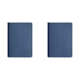 A7 Premium Leather Cover Notebook Sewn Binding Softcover Notebook Ink ...
