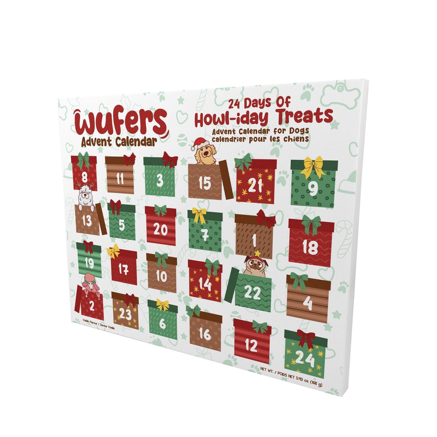 Click here for Wufers Advent Calendar For Dogs 1 prices