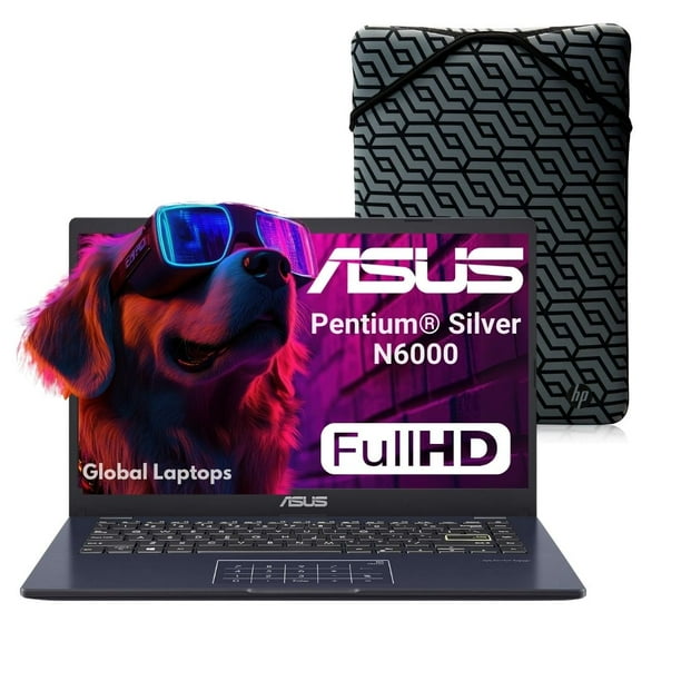 Laptop Asus E410KA Intel N6000 64GB eMMC 4GB 14" FHD STAR BLACK mas ...