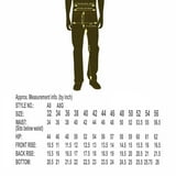 StoneTouch #A8- Men's Military-Style Cargo Pants 32x32--Black - Walmart.com