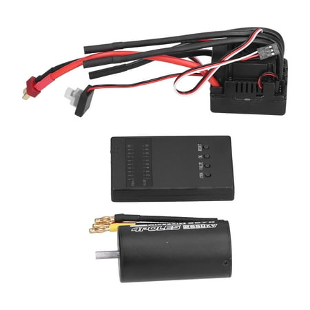 Peahefy Programmer Card,3670 2650KV Brushless Motor+120A Brushless ESC ...