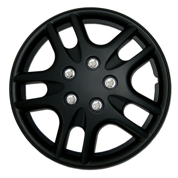 Black 15 Inch Hubcaps