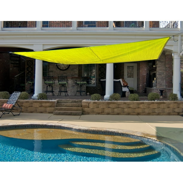 King Canopy Triangle Sun Shade Sail - Walmart.com - Walmart.com