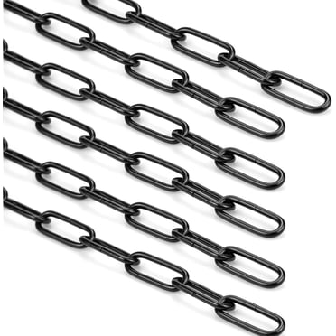 KOHAND 32.8 Feet 1/8 inch Stainless Steel Chain Link for Hanging, Swing ...