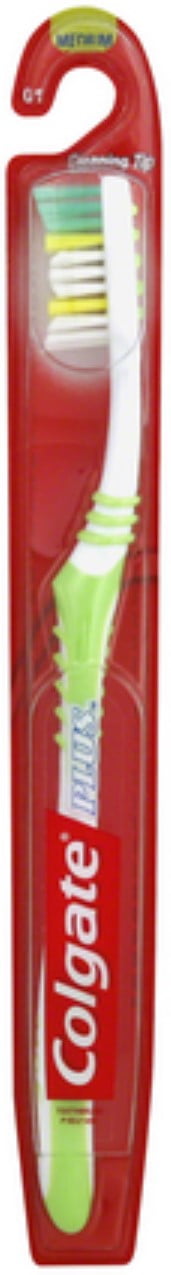 Colgate Plus Toothbrush Medium Full 1 ea (Pack of 3) - Walmart.com