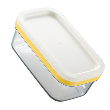 tredstone Butter Box with Lid Stainless Steel Dish Cheese Slicing Fresh ...