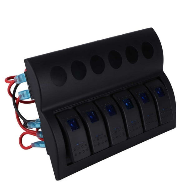 6 Gang Rocker Switch, Temperature 6 Gang Toggle Switch Reinforced ...