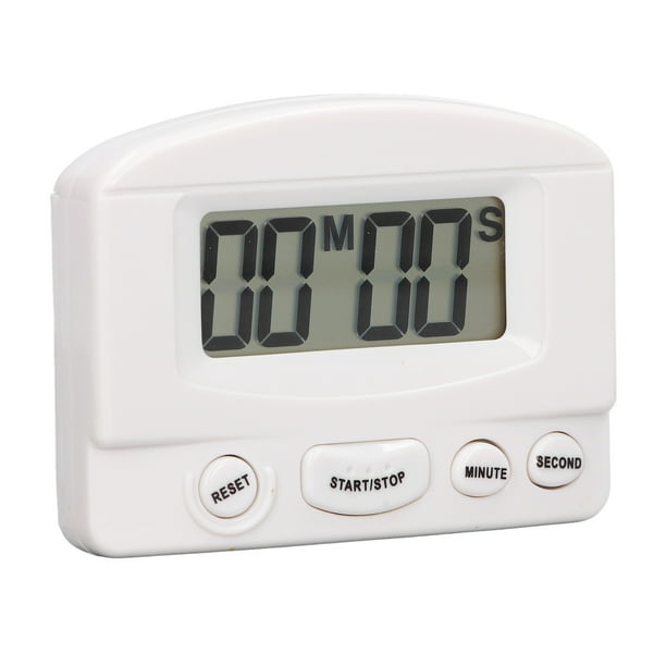 Visual Timer, Kitchen Digital Timer Effortless Clear Display Big Button ...