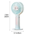 Lightweight Slim, Handheld Fan with Outdoor Handheld Fan — 7.9x3.1x1.6 ...