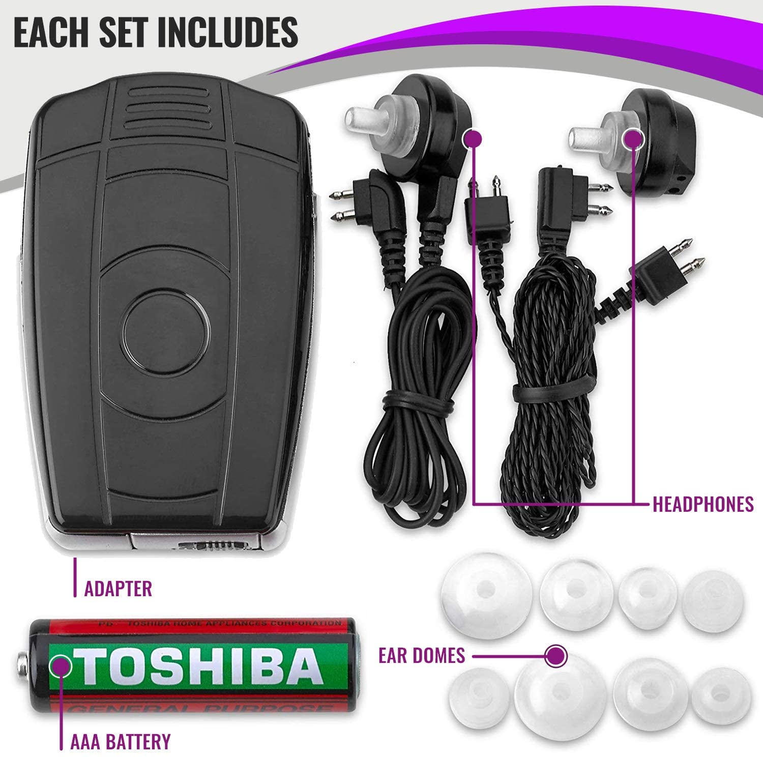 Digital Personal Sound and Voice Amplifier – Pocket Sound by MEDca with ...