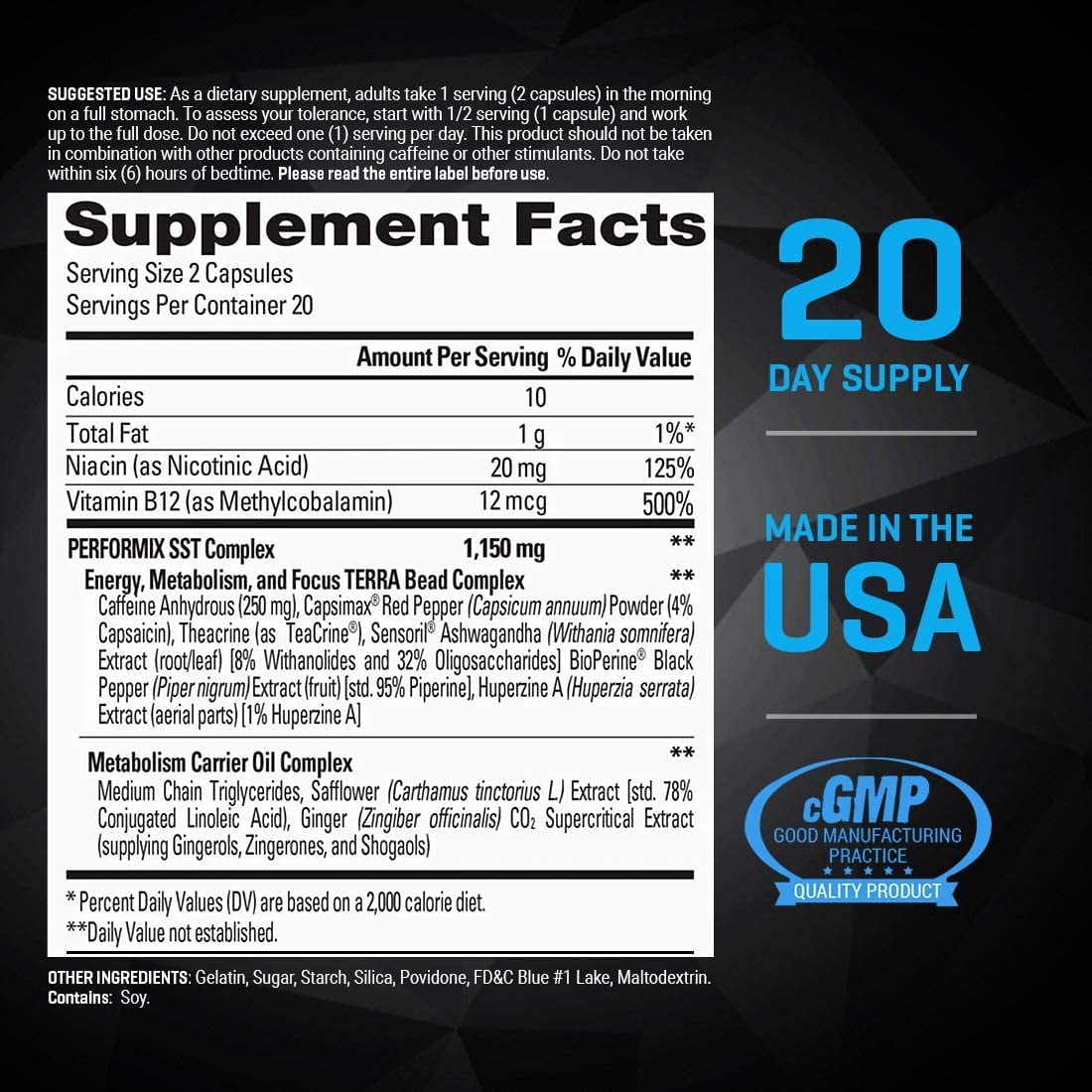 Performix Nutrition Facts | Besto Blog