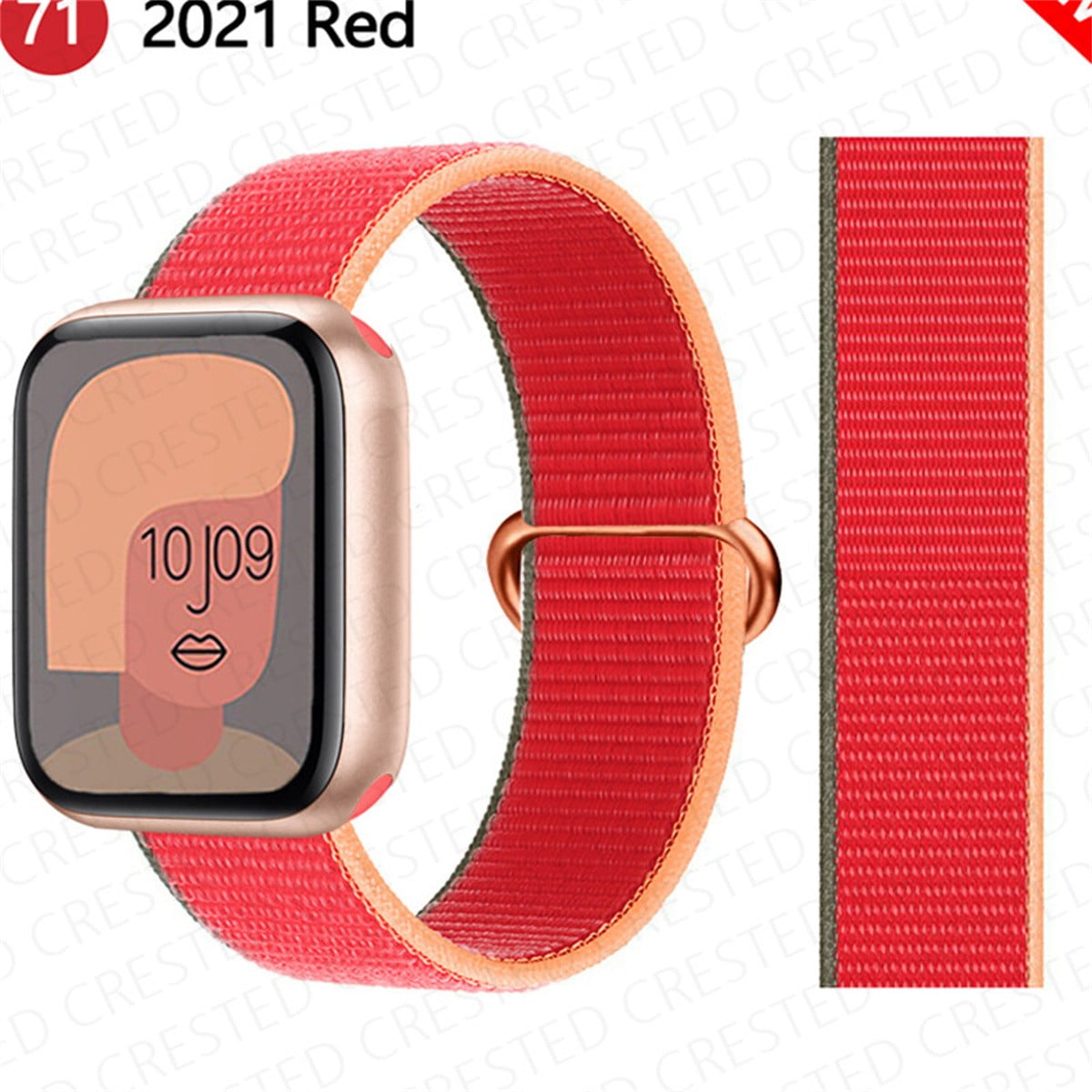 Click here for Leixiuer Nylon Sport Loop Bands For Apple Watch Ba... prices