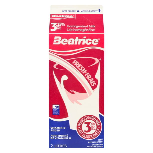 BEATRICE HOMO MILK 2L, BEA HOMO MILK 2L - Walmart.ca