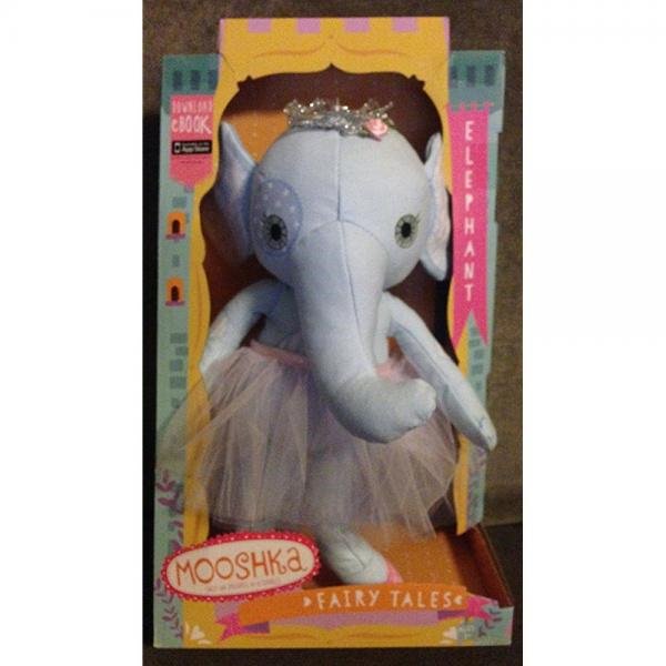 Mooshka Fairy Tales Ballerina Pets Elephant Plush - Walmart.com ...