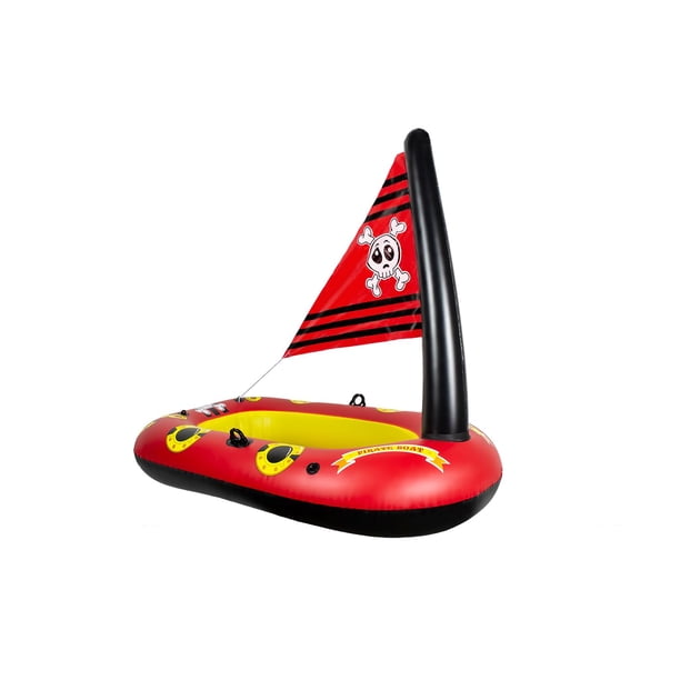 Barco pirata Poolmaster Float para piscina con asiento inflable ...