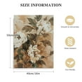 JRXY Beige Abstract Flower Canvas Wall Art Decor Neutral Botanical ...