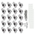 20Pack Small Quiet Swivels Casters Moving Furniture Casters Pulley 360 ...