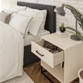Novogratz Kelly Nightstand, Ivory Oak - Walmart.com