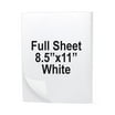 "SJPACK 100 Full Sheets, 8.5""x11"" Shipping Labels, Laser/Inkjet ...