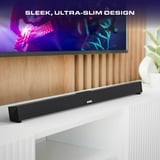 OKKO ClearWave TV Soundbar, 37in 60W Bluetooth Mountable Stereo Sound ...