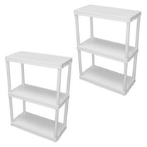 Rubbermaid 3' x 12" Steel White Linen Shelf Kit. Holds up to 10 lbs ...