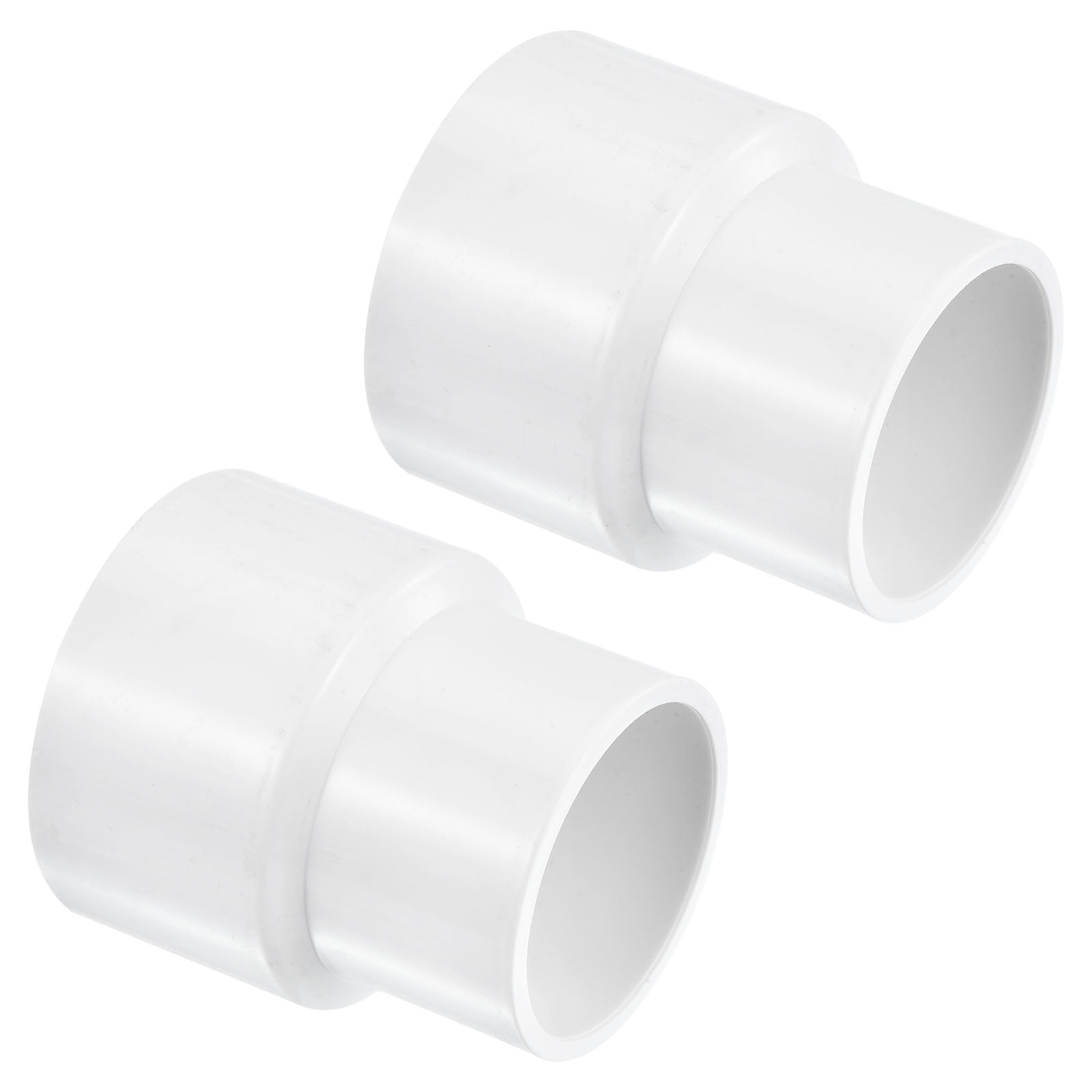 Uxcell 50mm to 40mm ID PVC Reducer Pipe Fitting Straight Adapter ...