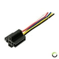 Bosch Style 12V DC 5-PIN SPDT Interlocking Automotive Relay Socket ...