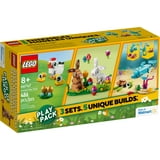 LEGO Creator Animal Play Pack Kit with Rabbits & Chickens Set 66747 ...