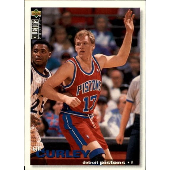 1995-96 Collector's Choice #60 Bill Curley NBA Basketball Trading Card ...