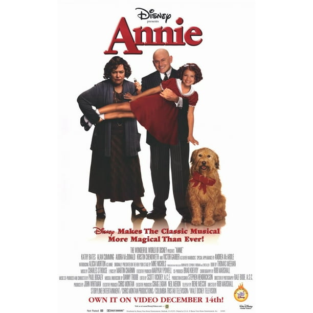 Annie - movie POSTER (Style A) (11" x 17") (1999) - Walmart.com ...