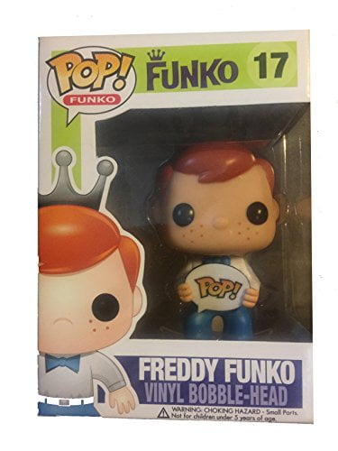 Funko Pop! #17 Freddy Funko with Blue Bowtie Funklub Exclusive Vinyl ...