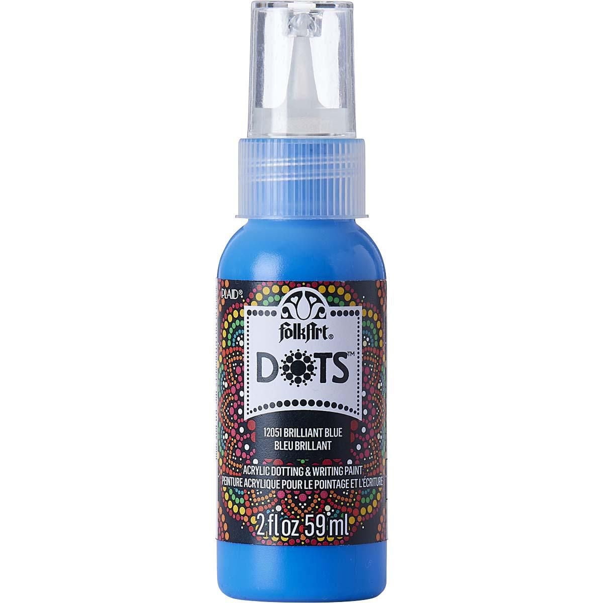 Click here for Folkart Dots 2 Fl Oz Acrylic Paint  Brilliant Blue... prices