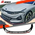 3PCS Set Front Bumper Lip For KIA K5 GT, GT-Line, EX, LX 2020-2024 All Models, Bumper Front ...
