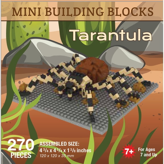 Mini Building Blocks Kit - Great Horned Owl Figurine for Adults, 392 ...