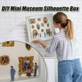 DIY Mini Museum Silhouette Box, Family Memory Photo Display Case Frame ...