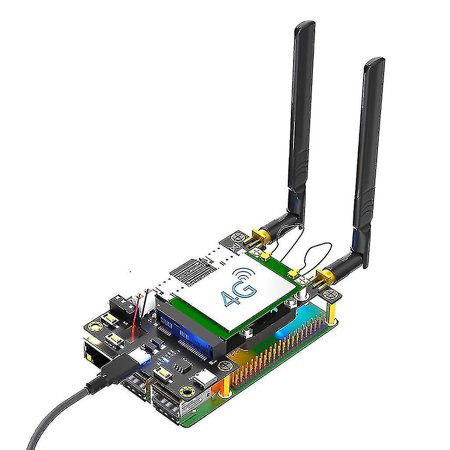 3G/4G LTE Module Base Hat for RaspberryPi 4/3/2 Module with With Cooler ...