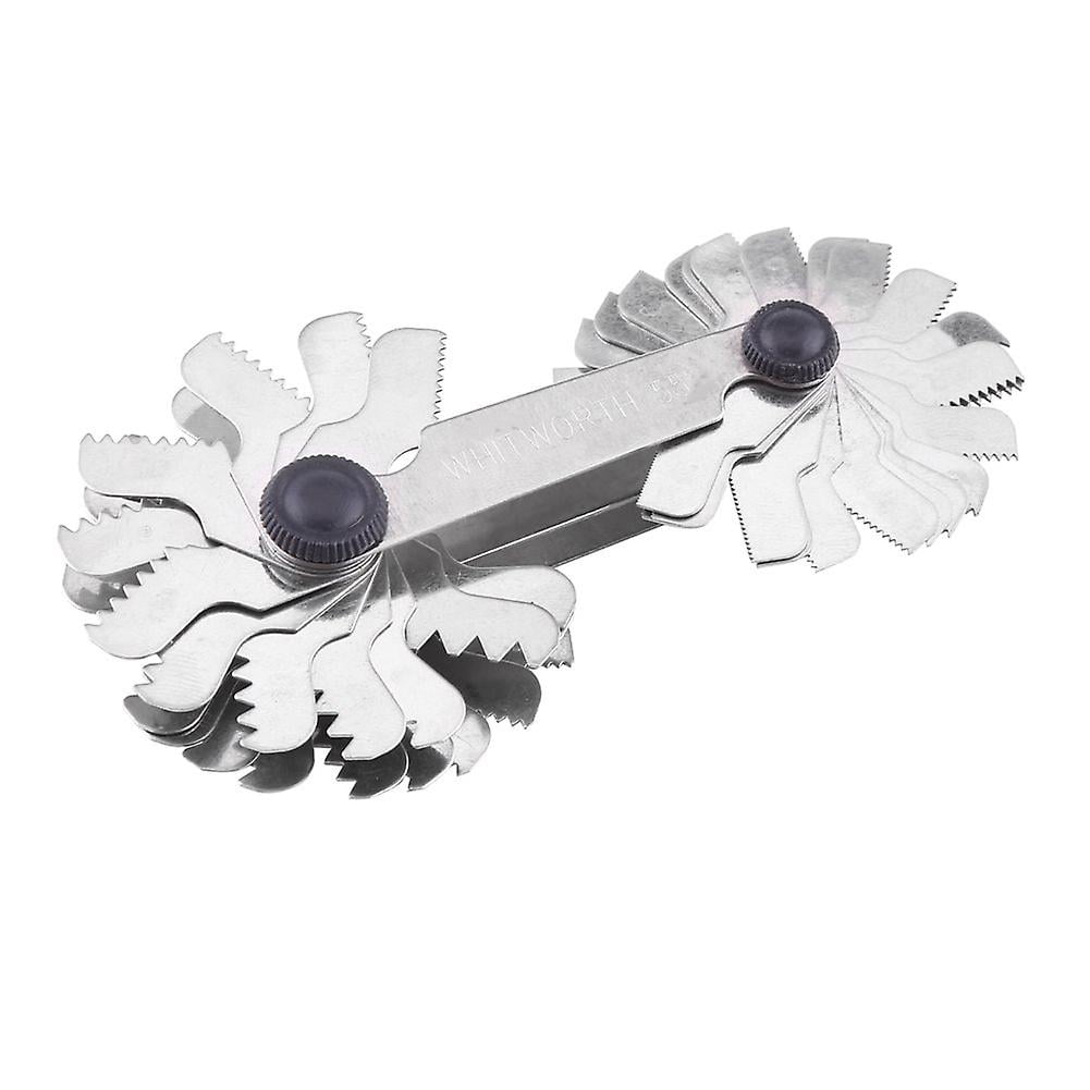 Medidor de roscas Calibre de roscas Herramienta de medición de paso de ...