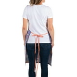 Mainstays Chef Kitchen Apron, 28" x 32" Coffee Cotton Bib Apron with ...