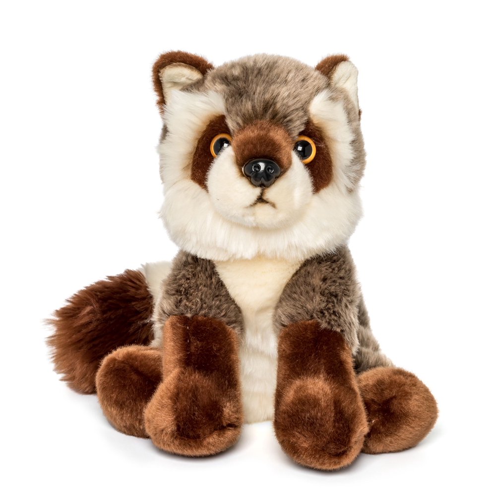 Wildlife Tree 12" Stuffed Raccoon Plush Floppy Animal Kingdom ...