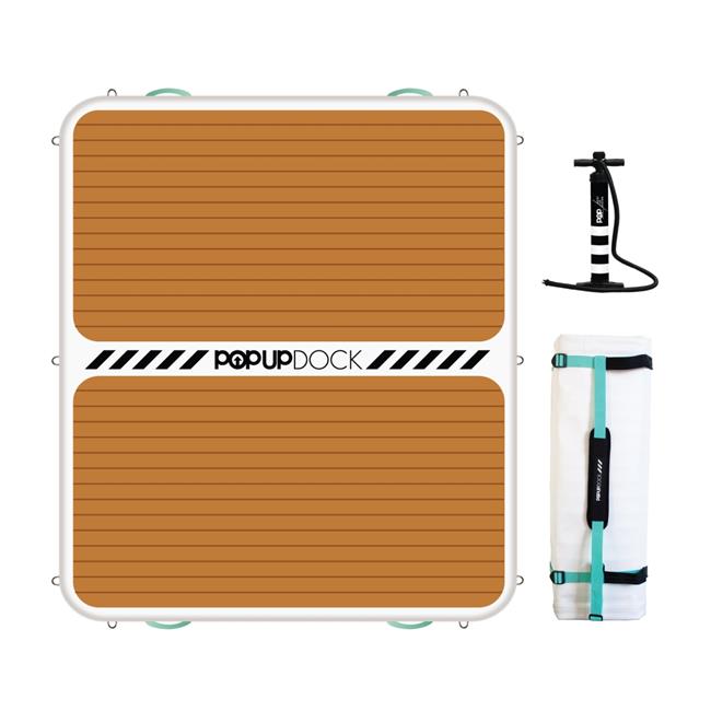 Pop Paddleboards 420429 8 ft. x 7 ft. x 8 in. Popup Dock - Walmart.com