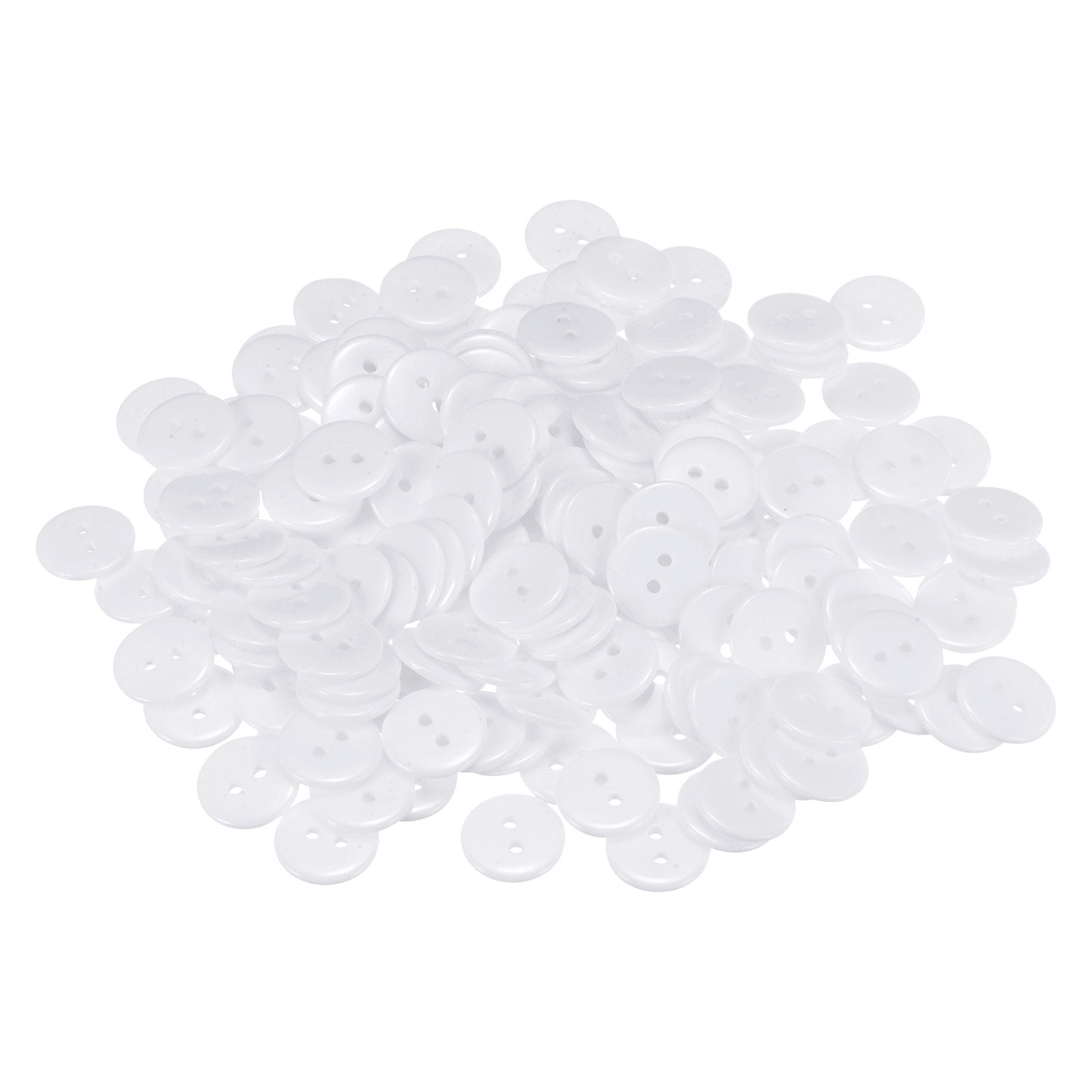 Click here for Unique Bargains 200pcs Sewing Button 5/8(15mm) 2 H... prices